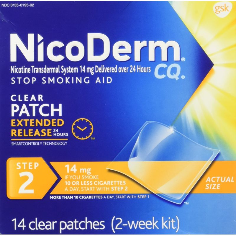 Nicoderm Clear Step2 14mg Size 14ct - Online Marketplace - EveryMarket