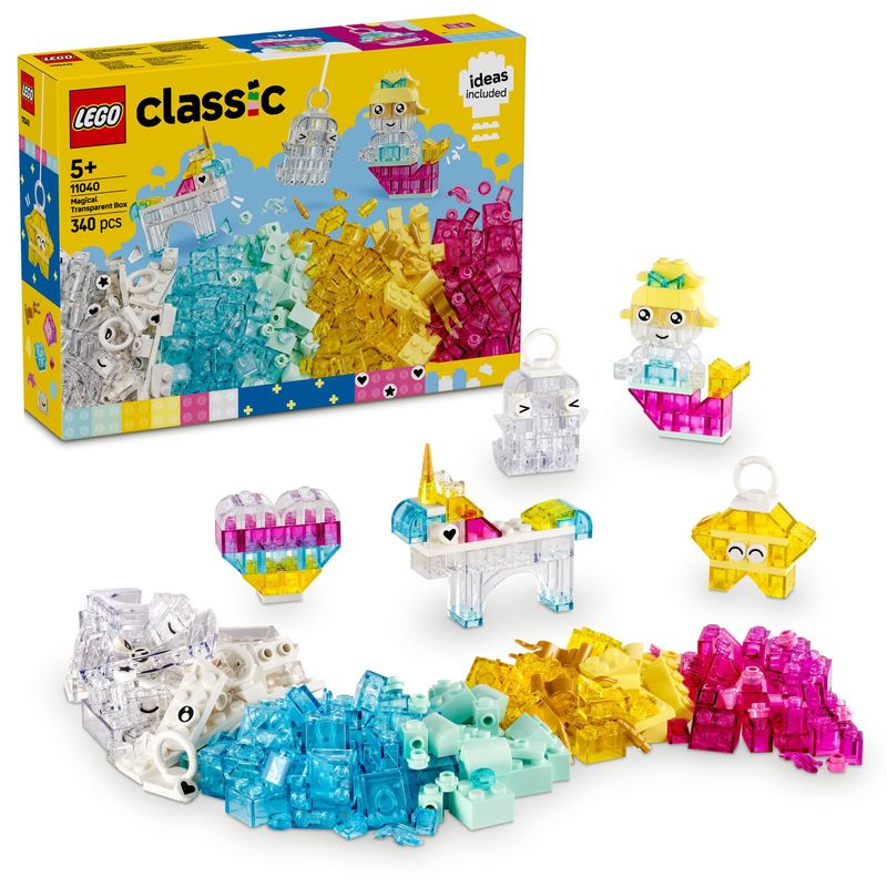 LEGO 11040 Classic Wow Idea Box, Clear Color, Toy, Birthday, Present ...