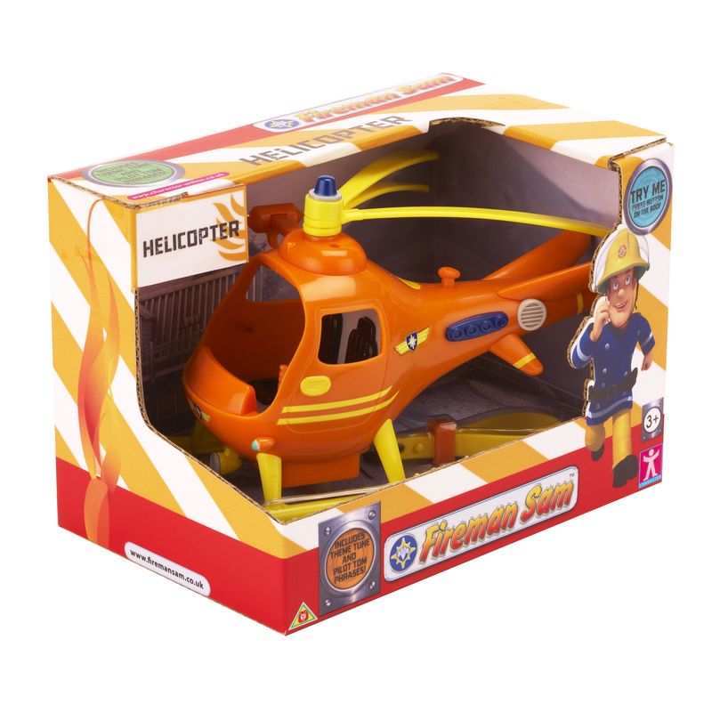 Fireman Sam Helicopter Vehicle - Online Marketplace - EveryMarket