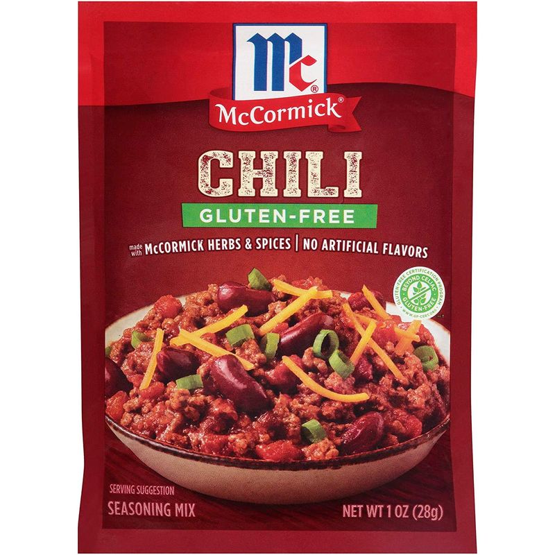 McCormick GLUTEN-FREE Chili Seasoning Mix 1oz (3 pack) - EveryMarket