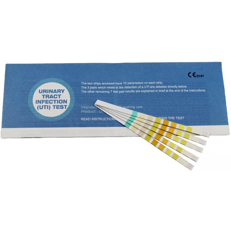 15 x Urine Infection Test Strips UTI Testing Sticks, Nitrite ...