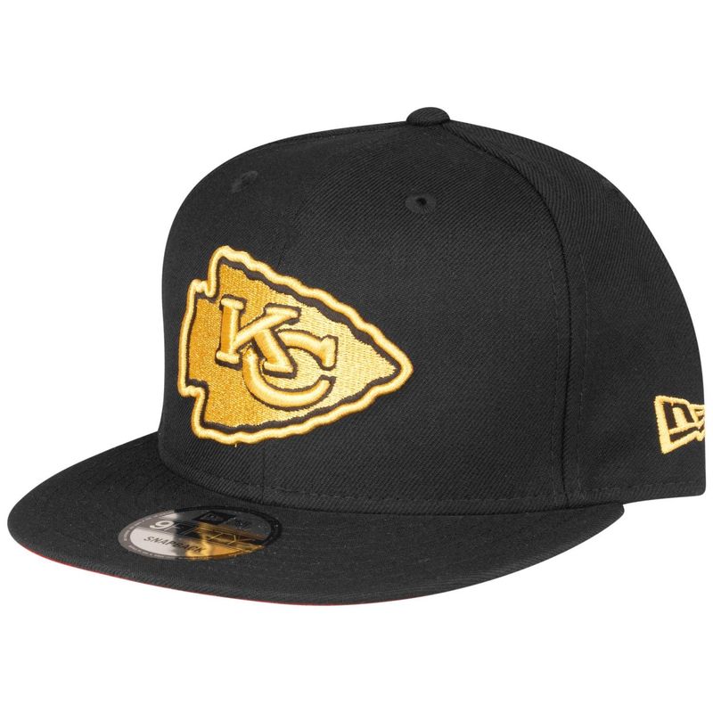 New Era 9Fifty Snapback Cap Kansas City Chiefs Black Gold - Online ...