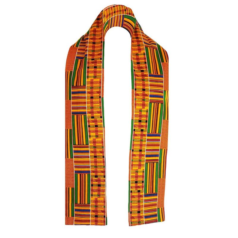 Dupsie's Kente African Print Stole/Sash -Made in Africa Perfect for ...
