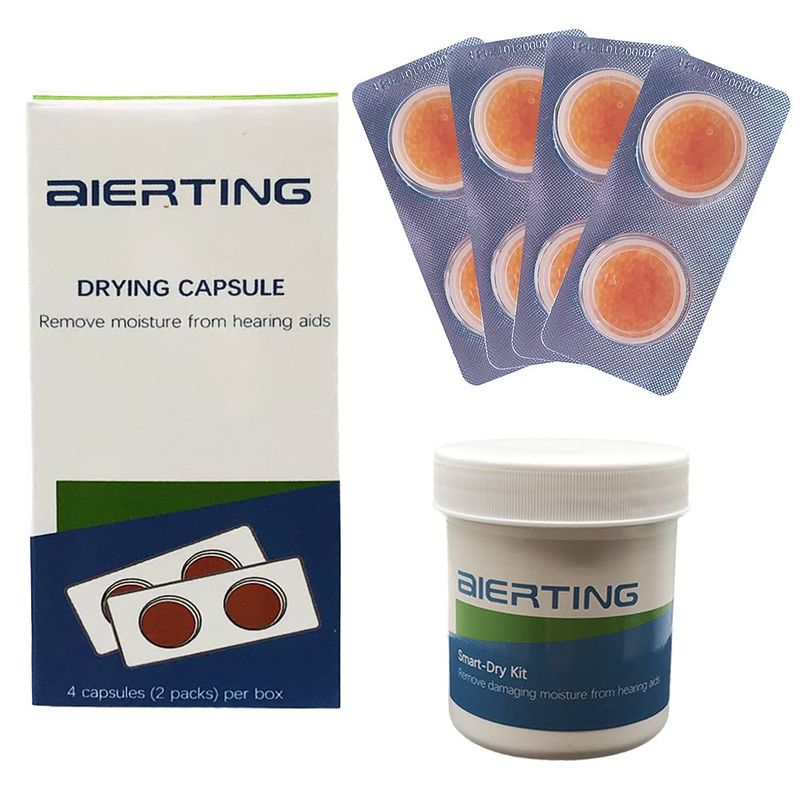 8 Pieces Hearing Aid Drying Capsules Desiccant for Phonak/Starkey ...