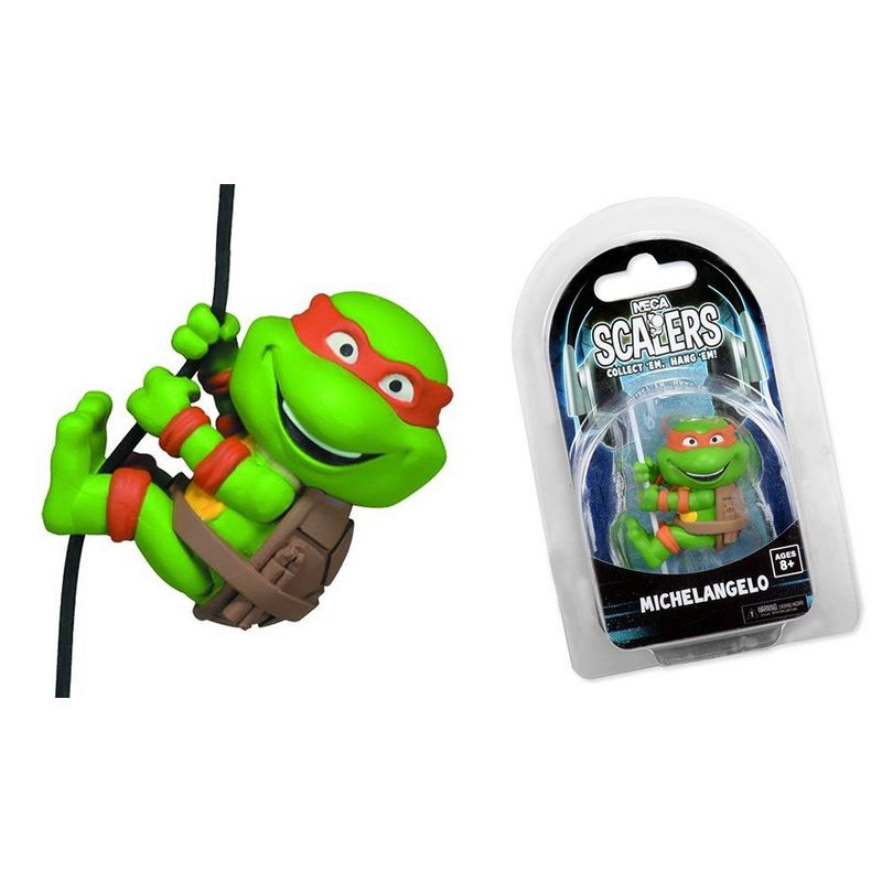 NECA Scalers - 2" Characters - TMNT "Michelangelo" Toy Figure - EveryMarket