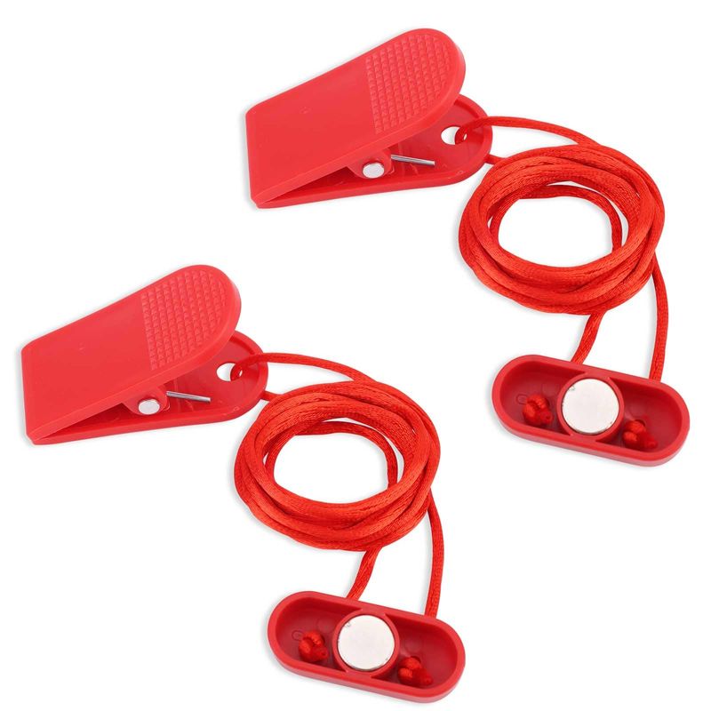 2pcs Treadmill Magnet Safety Key, 1.65x0.67in Magnetic Safety Switch ...