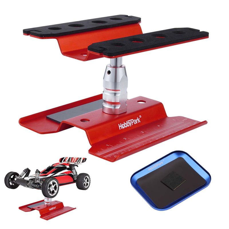 Hobbypark Aluminum RC Car Work Stand Workstation Lift Or Lower with ...