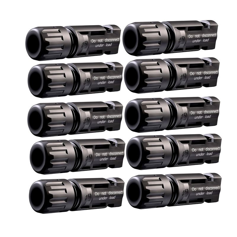 PACK OF 20 Multi-Contact MC4 Female Connectors for Solar Panels Power ...