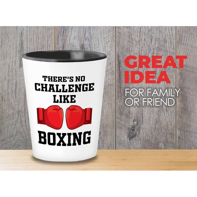 Flairy Land Boxing Shot Glass 1.5oz - Challenge Like Boxing - Gift For ...