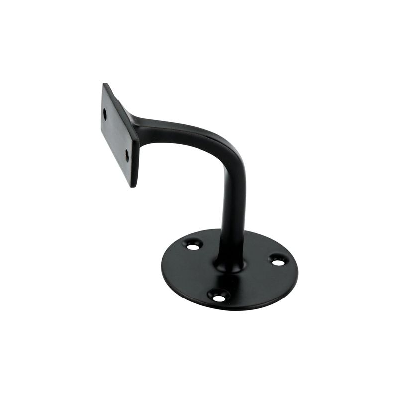 Infinity Decor Traditional Handrail Brackets Matt Black – Heavy Duty ...