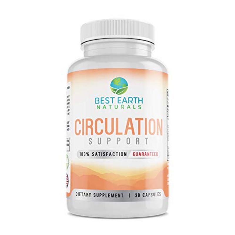 Best Earth Naturals Circulation Supplement - Balanced Formula for Optimal Circulatory Support ...