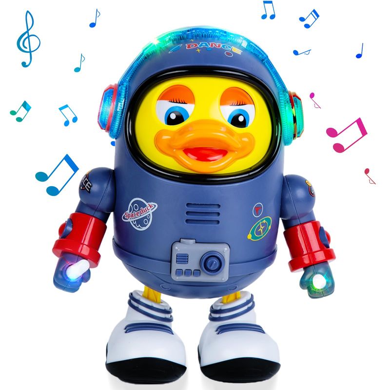 Berry President Electric Space Duck, Electric Toys with Lights and ...