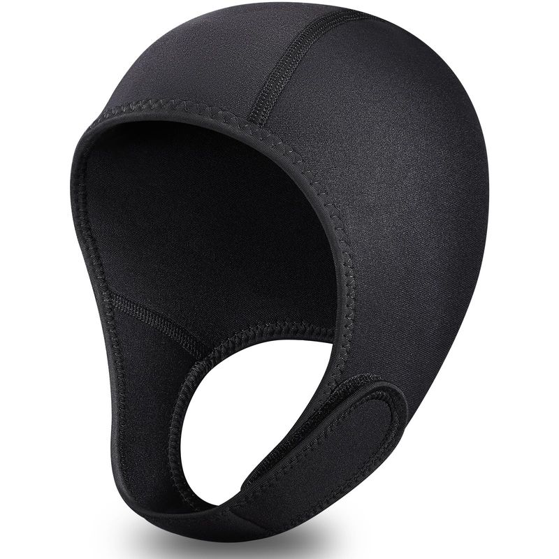 TOBWOLF Diving Hood, 2.5mm Neoprene Dive Cap Surf Cap, Stretchable ...