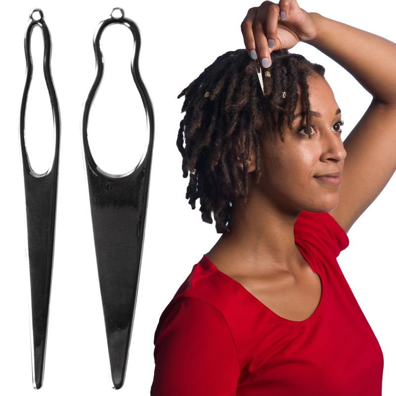 2 Interlocking Tools For Locs | Sisterlock and Dreadlocks Starter ...