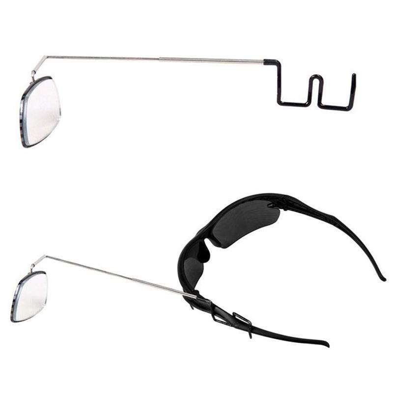 CfoPiryx Bicycle Eyeglass Mirror Biking Cycling Helmet Mount Rear View ...