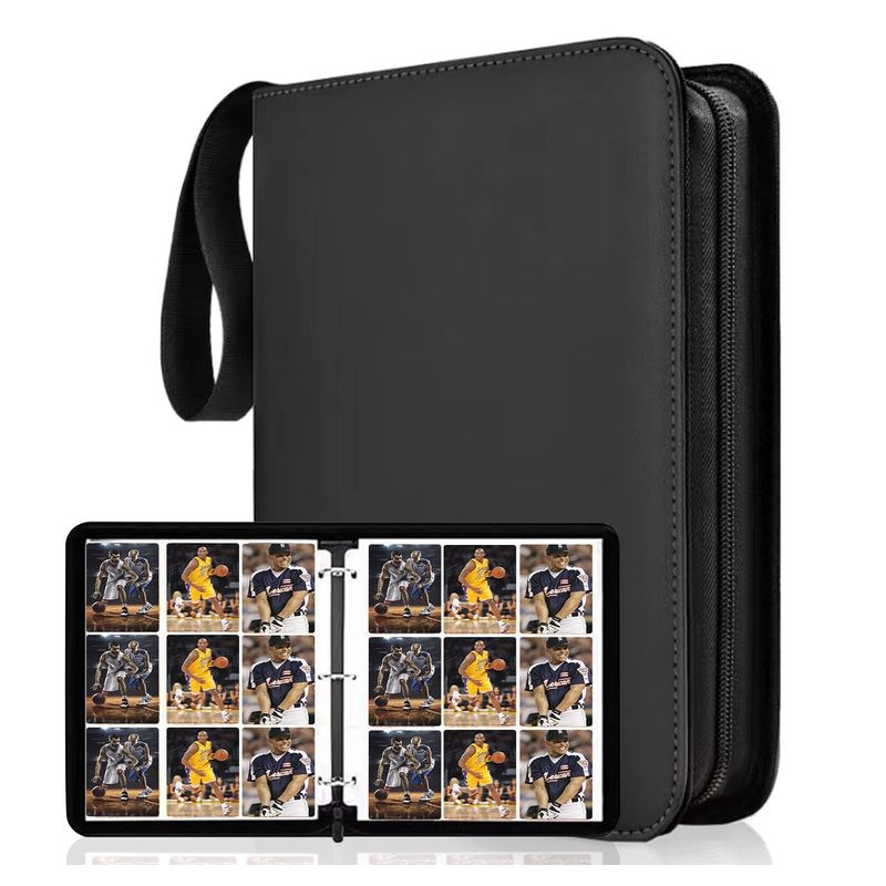 9 Pocket Trading Card Binder, 900 Pockets Basketball Card Binder for ...