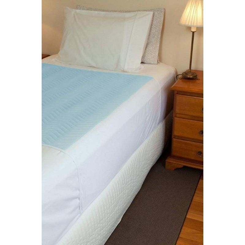 ComfortCare Eco Blue, Washable Incontinence Pad Bed Protector Sheet ...