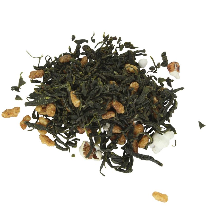 Teas Unique Korean Jeju Island Green Tea with Roasted Brown Rice, 100g ...