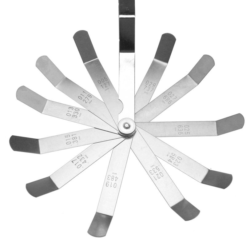 Create idea Stainless Steel Feeler with 26 Blades Laser Reading ...