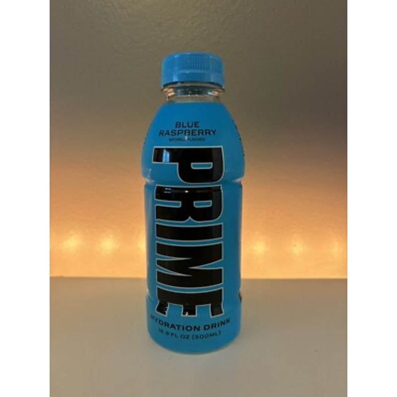 Prime Hydration Drink Blue Raspberry Flavor By Logan Paul x Ksi 16.9oz ...