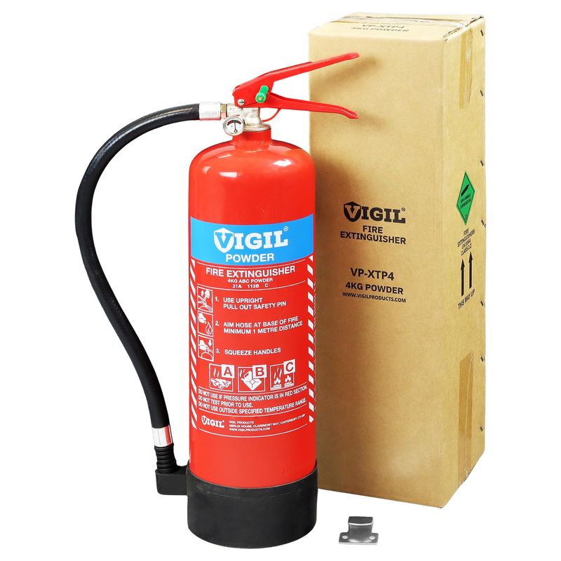 Powder Fire Extinguisher 4kg – Versatile & Reliable Fire Extinguisher ...