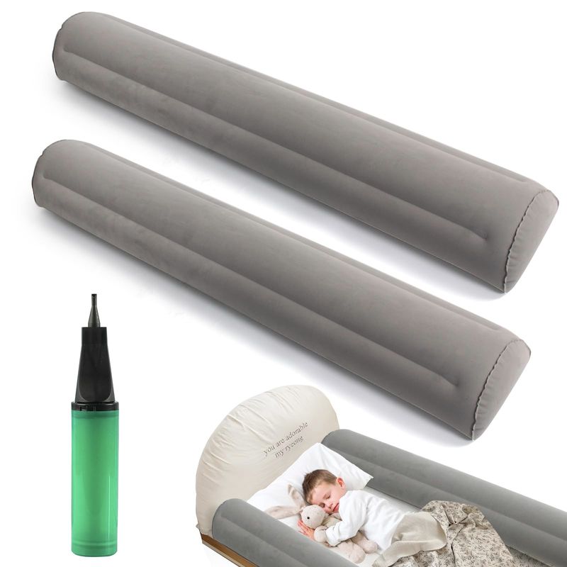 Toggloo 2Pack Travel Bed Rails for Toddlers, Child Fall Protection ...