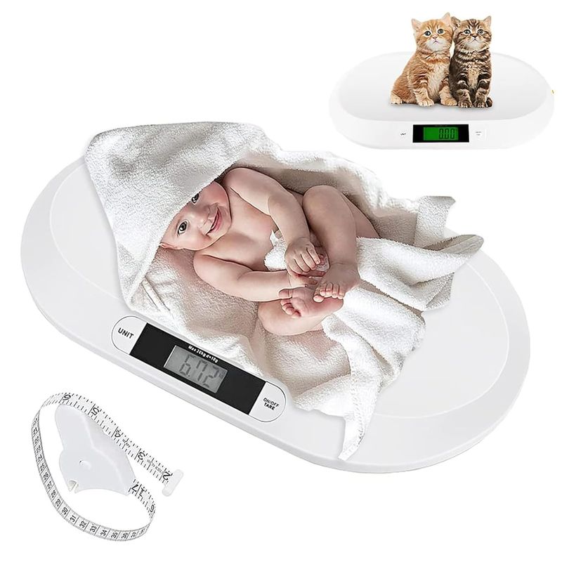 Digital Baby Scale, Baby Scale, Newborn, Thin, Lightweight, Minimal ...