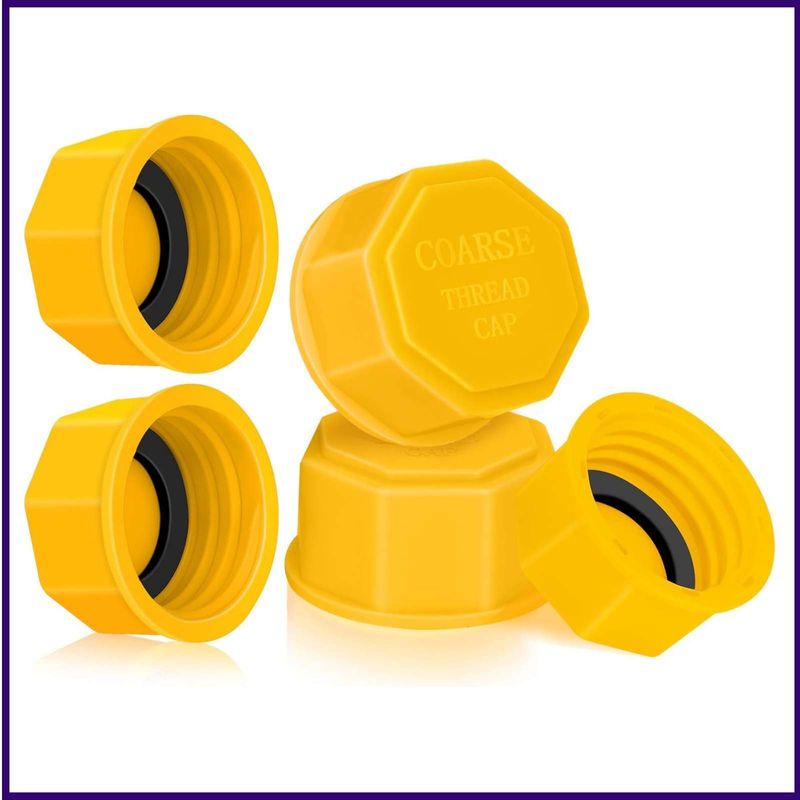 Gas Can Cap Replacement, Gas Can Caps for Gasoline 5 Gallon with Coarse ...