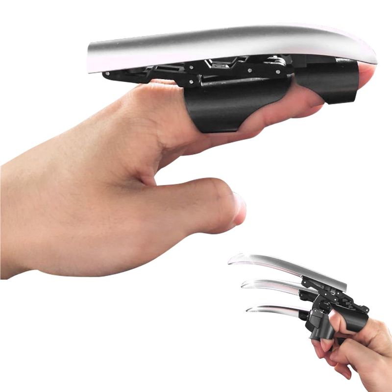 HHPPL Wolverine Claws Plastic，Retractable Wolverine Claws for Kids 1 ...