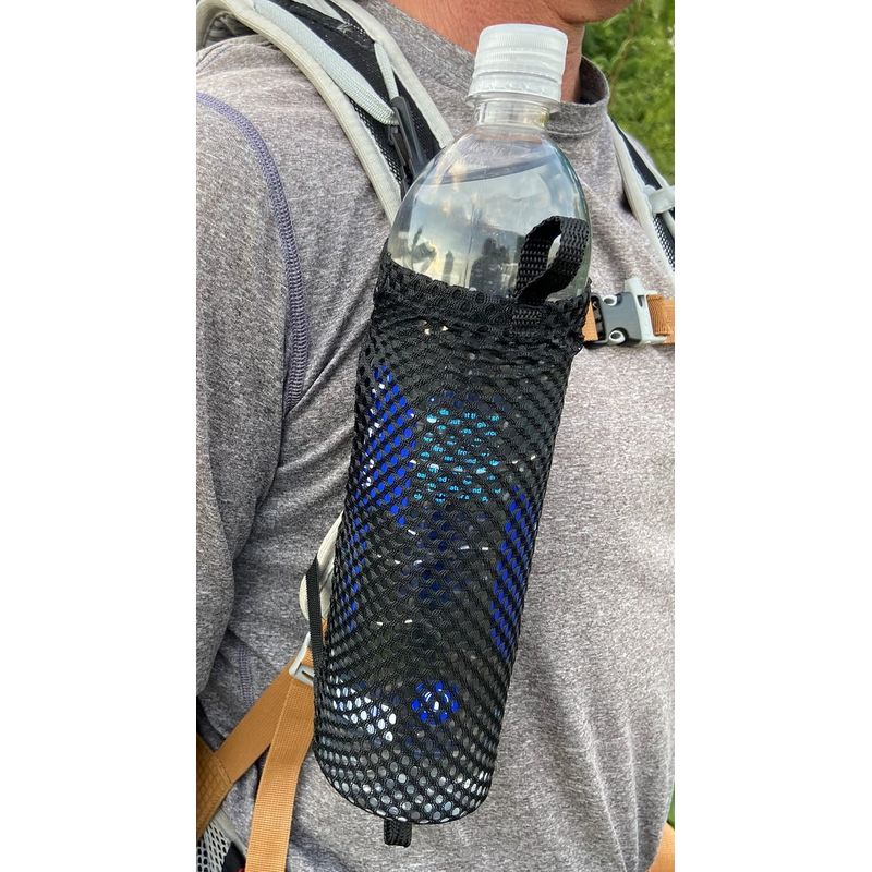 Mountain Mike Hiking Gear Backpack Shoulder Strap Water Bottle Holder ...