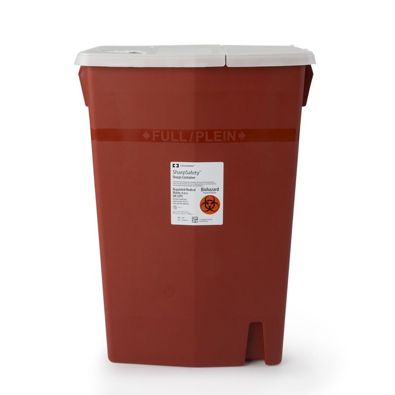 SharpSafety Sharps Container 18 gal. Horizontal Entry - Online ...