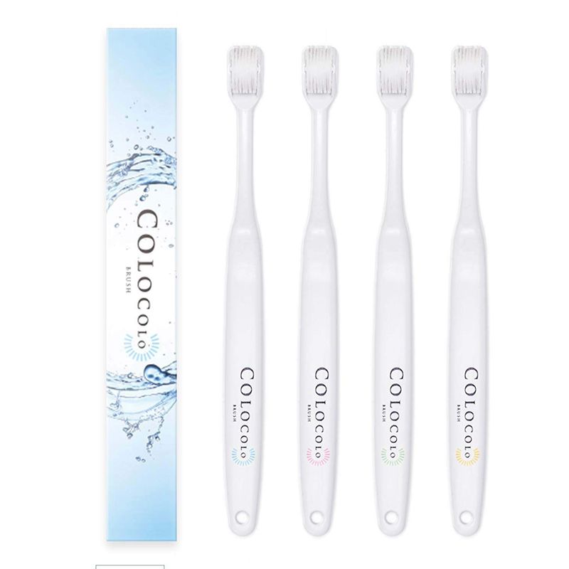 Korokoro Toothbrush, Roller Toothbrush, Set of 4, Dentist Growling ...