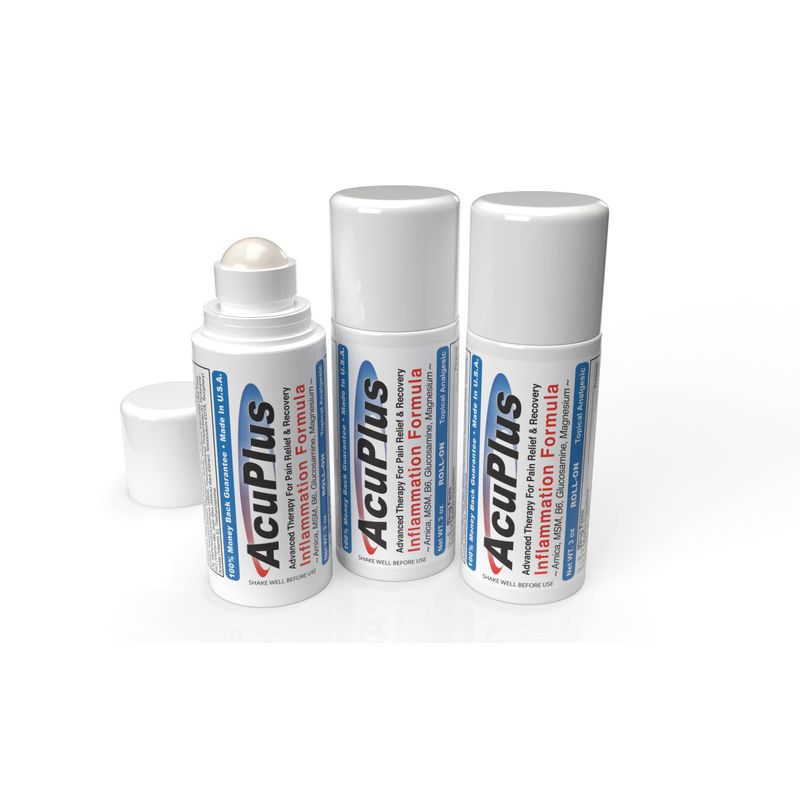 AcuPlus Pain Relief Roll on-Advanced Fast Acting, Long Lasting ...