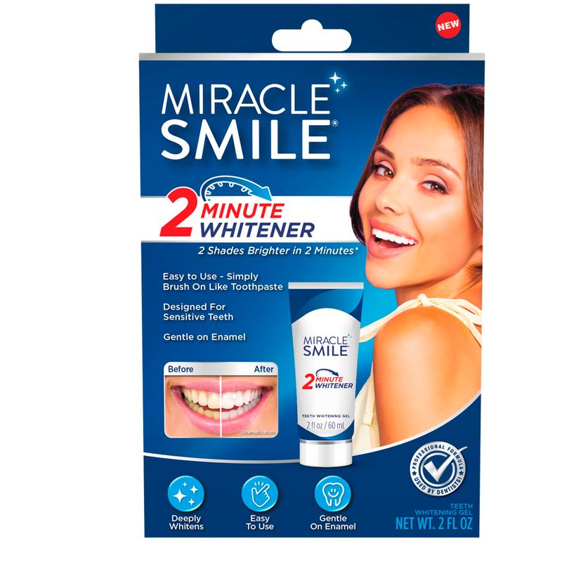 Ontel Miracle Teeth Whitener - Activated Coconut Charcoal Powder ...