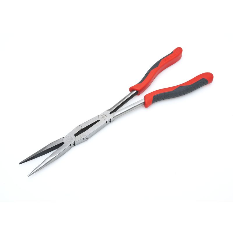 Crescent X2 Straight Long Nose Dual Material Pliers - PSX200C, Red ...