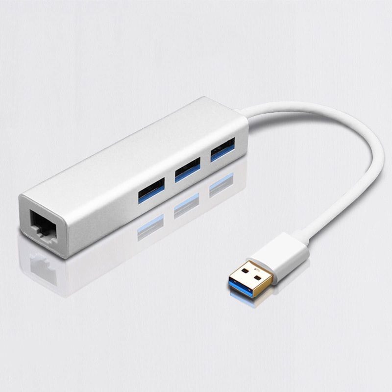 Wired LAN Adapter, LAN Port, USB 3.0, Hub, USB LAN Cable, Adapter, 10 ...