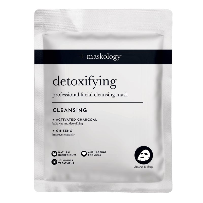 MASKOLOGY DETOXIFYING Professional Sheet Bubble Mask Pack of 1 ...