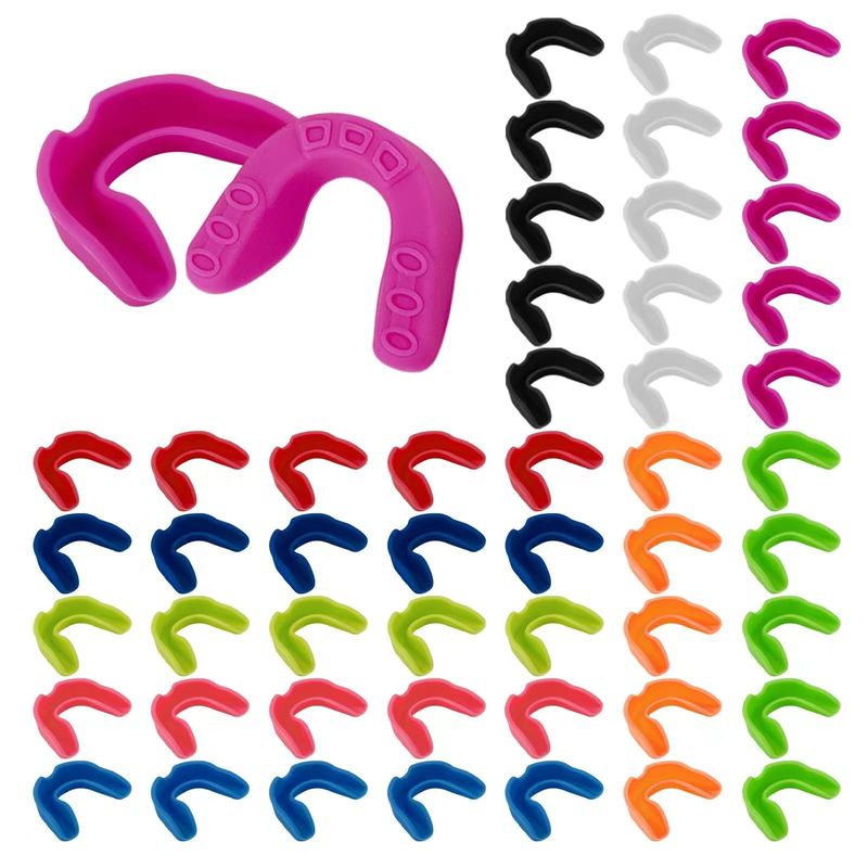 50 Pcs Sports Mouth Guards Gum Mouthguard Teeth Armor Game Guard for ...