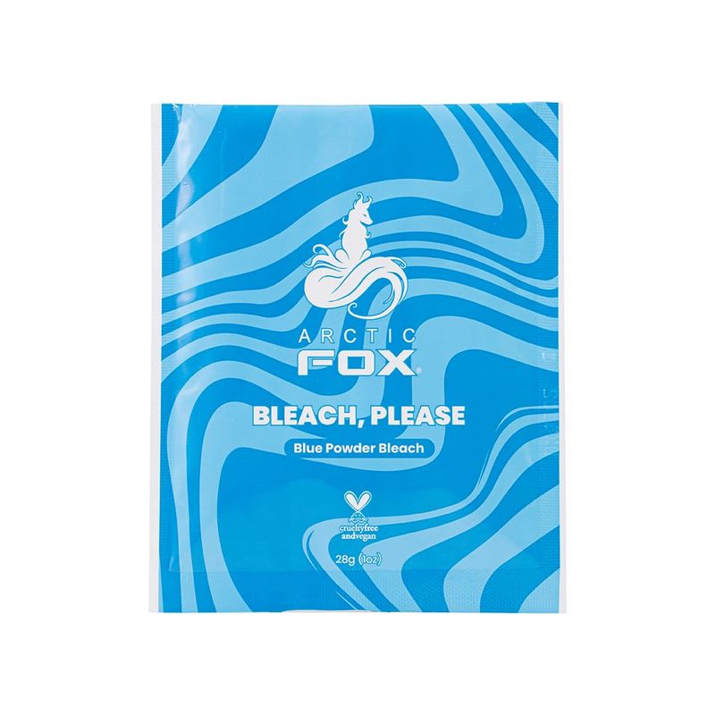 ARCTIC FOX Bleach Please, Blue Powder Bleach Individual Sachet 28g (1oz ...