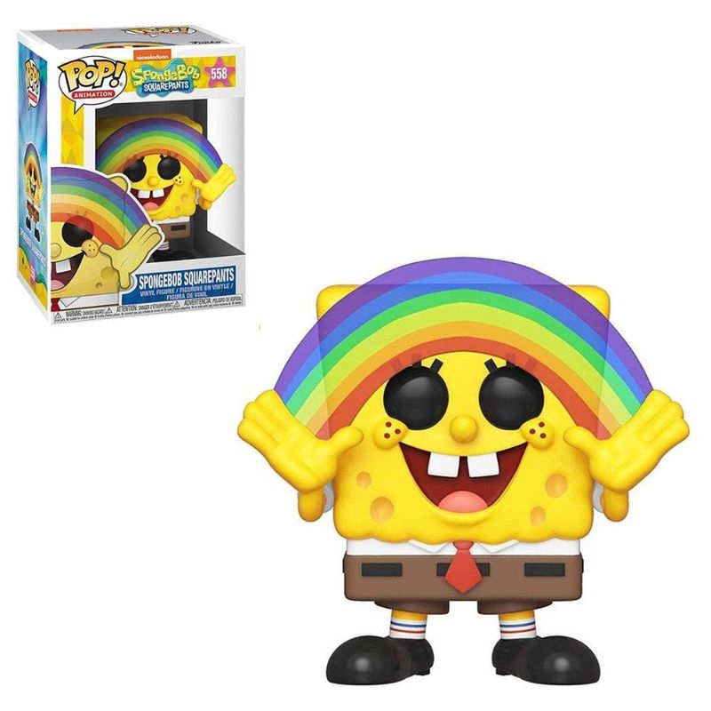 Funko Pop! Animation: Spongebob Squarepants - Spongebob Rainbow ...
