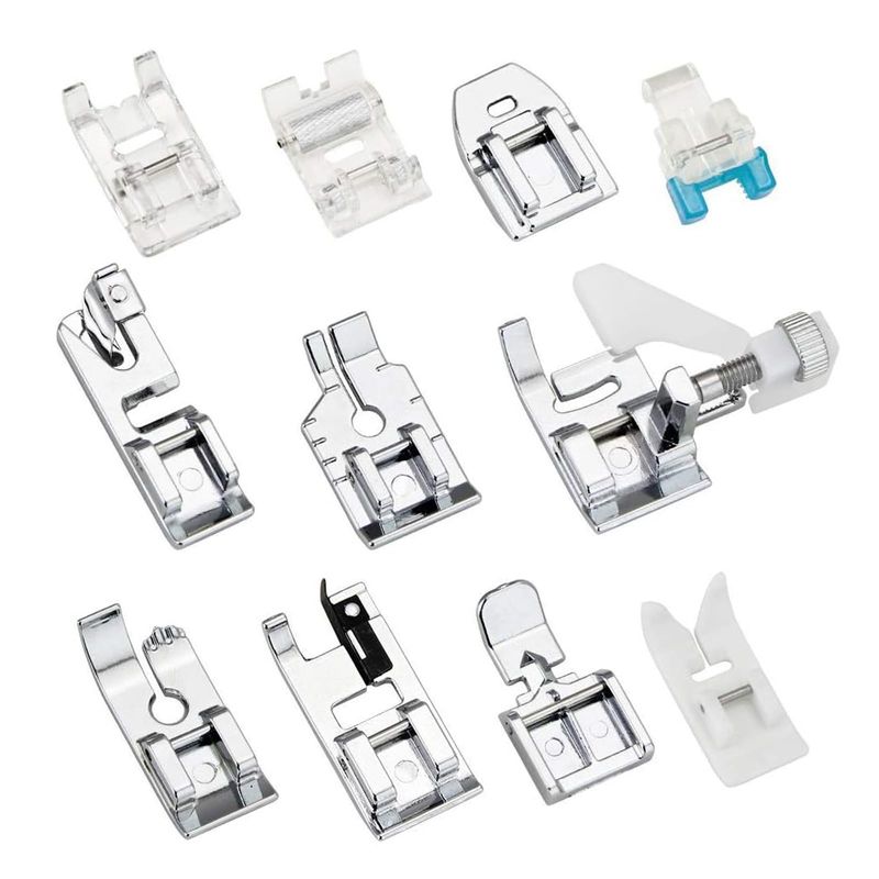11 Pieces Sewing Machine Presser Foot Set Presser Feet Feet Sewing ...