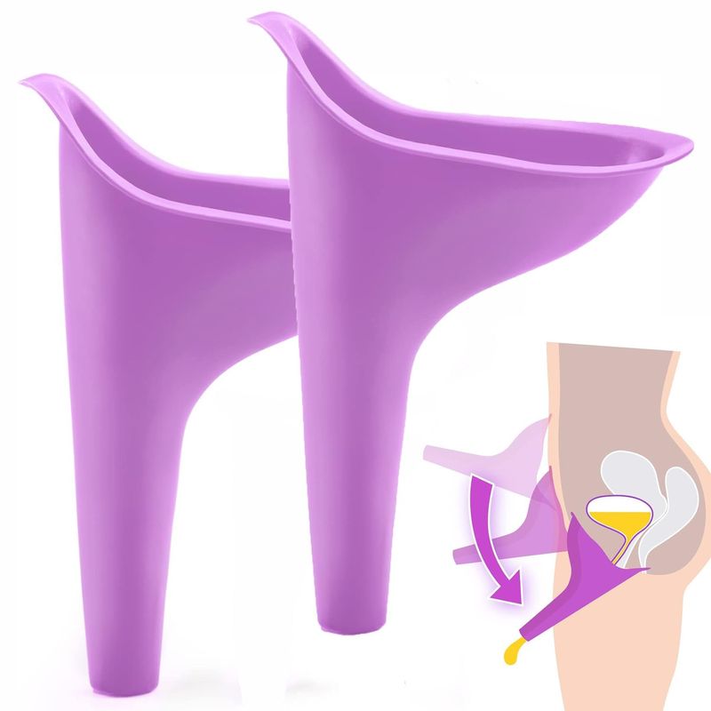 2Pack Female Urinal - Flexible, Reusable, Portable & Recyclable ...