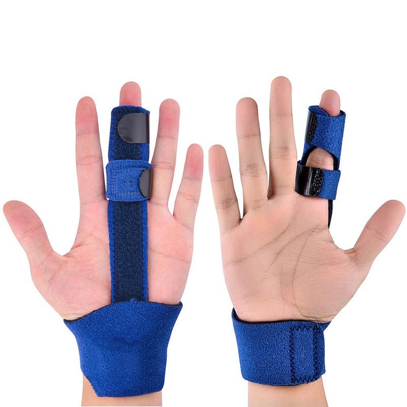 CCZAILAI Finger Splints Finger Brace with Wrist Brace Adjustable ...