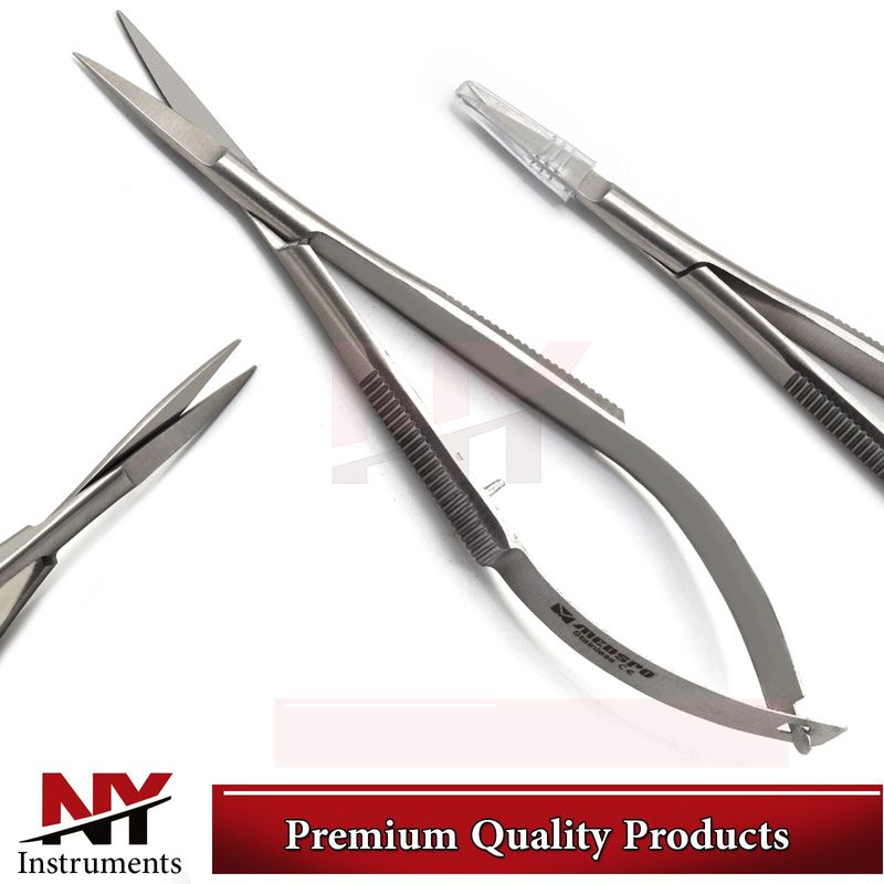 Medical Tenotomy Scissors Straight Ophthalmic Eye Surgical Instruments ...