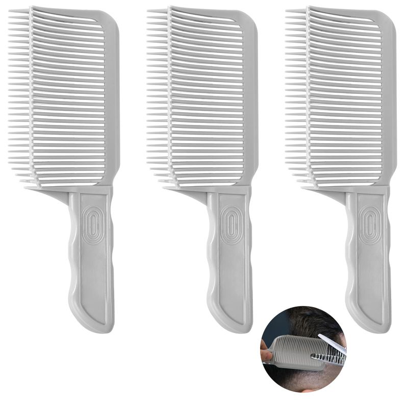 3 PCS Professional Hair Fade Guide Comb For Men, Blend Haircut ...