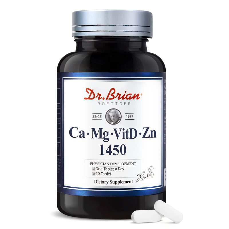 Dr. Brian Calcium Supplement Supports Bone Strength, Calcium Magnesium ...