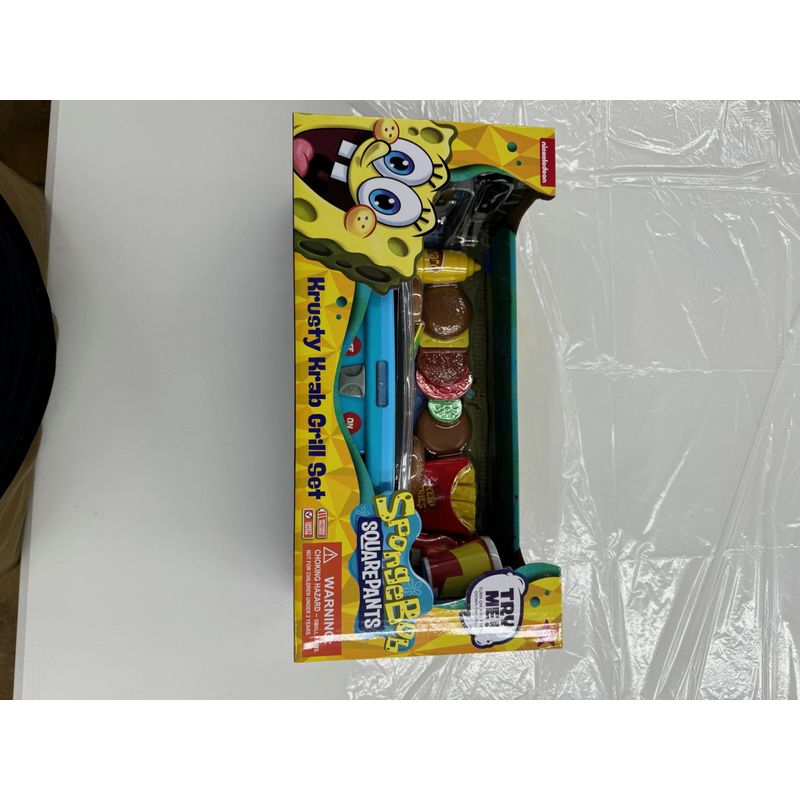 SpongeBob SquarePants Krusty Krab Toy Grill for Kids Lights & Sounds ...