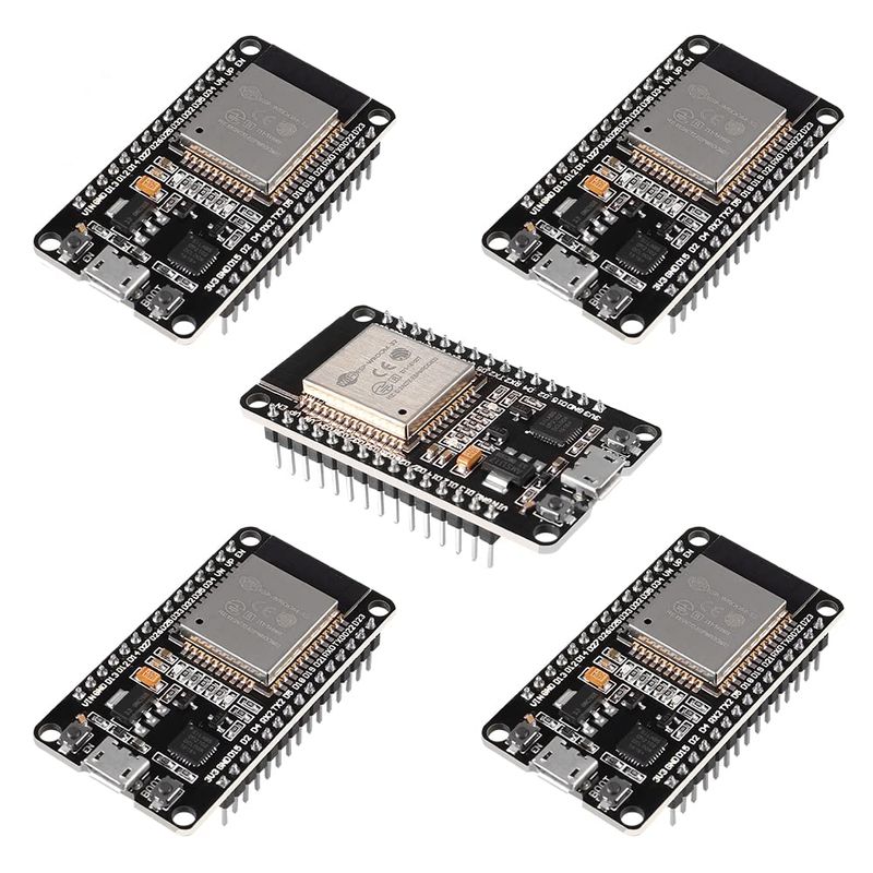 DORHEA 5PCS ESP32 ESP-32S WiFi Development Board NodeMCU-32S ...