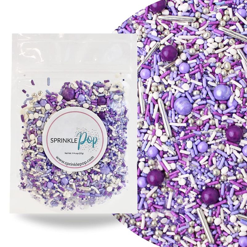 Perfectly Purple Sprinkle Mix| Made in USA By Sprinkle Pop ...