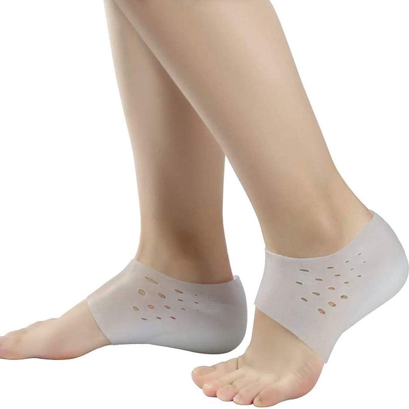 PEDIMEND Invisible Silicone Height Increase Shoe Insoles | Heel Spur ...